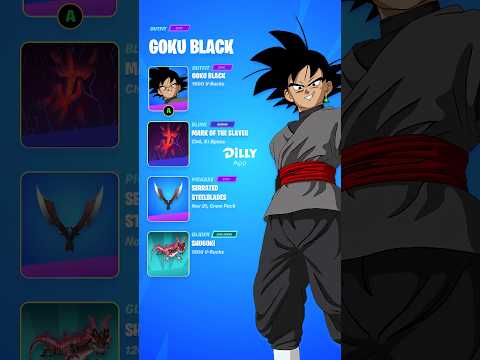 Best Fortnite Goku Black Combos 🔥