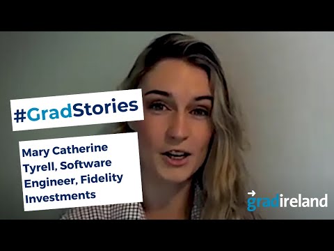 #GradStories Mary Catherine Tyrell, Software Engineer, Fidelity Investments