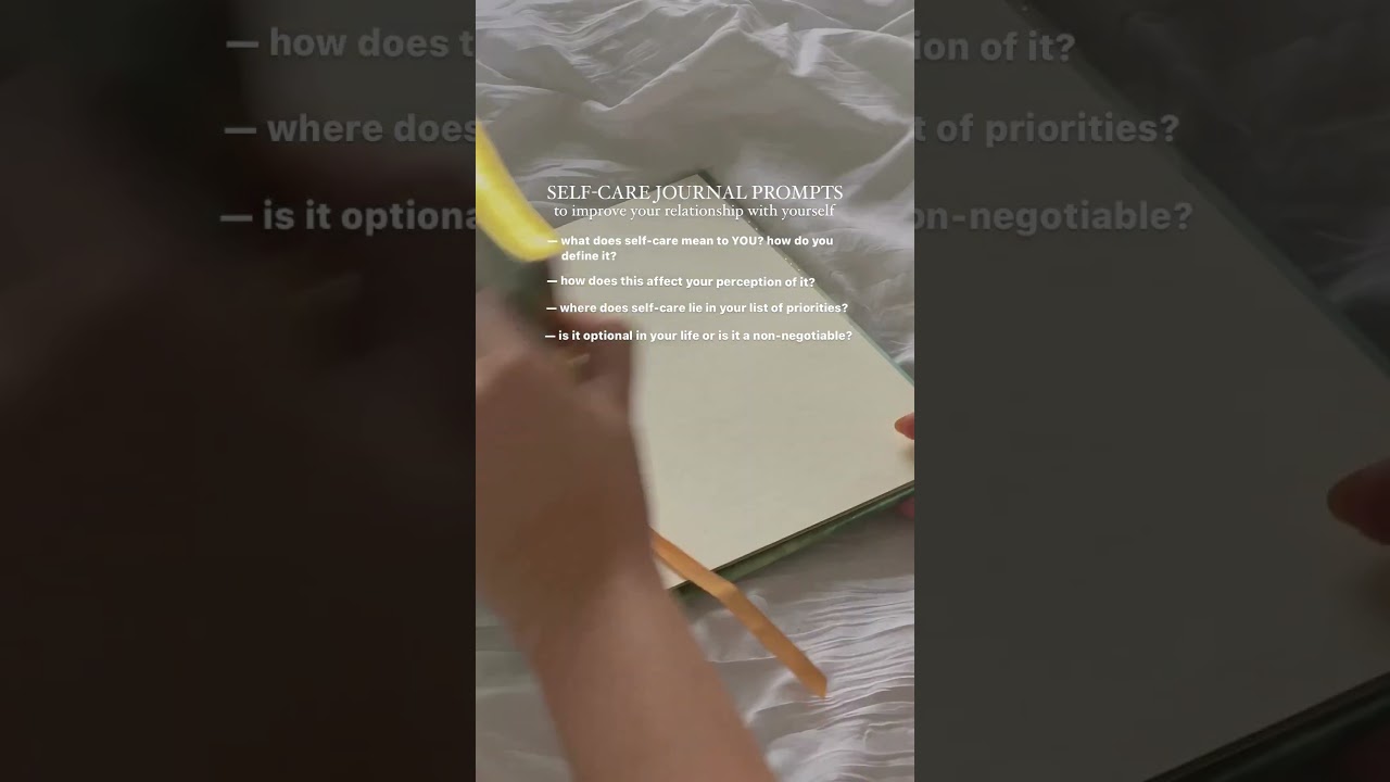 self care journal prompts