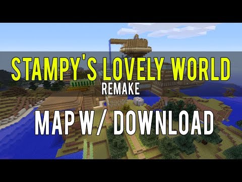 Minecraft Xbox 360: Stampy's Lovely World: Map Download [REMAKE]