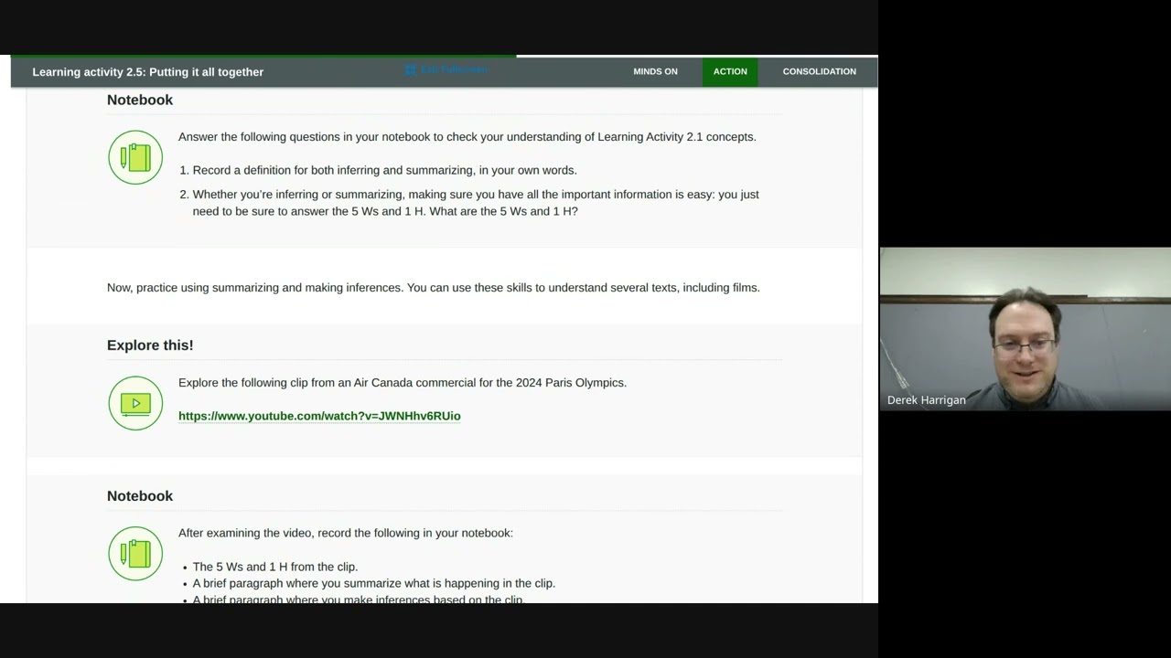 OLC4O Unit 2: Activity 5 Video Tutorial