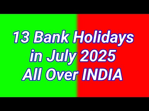 Bank holiday in July 2025