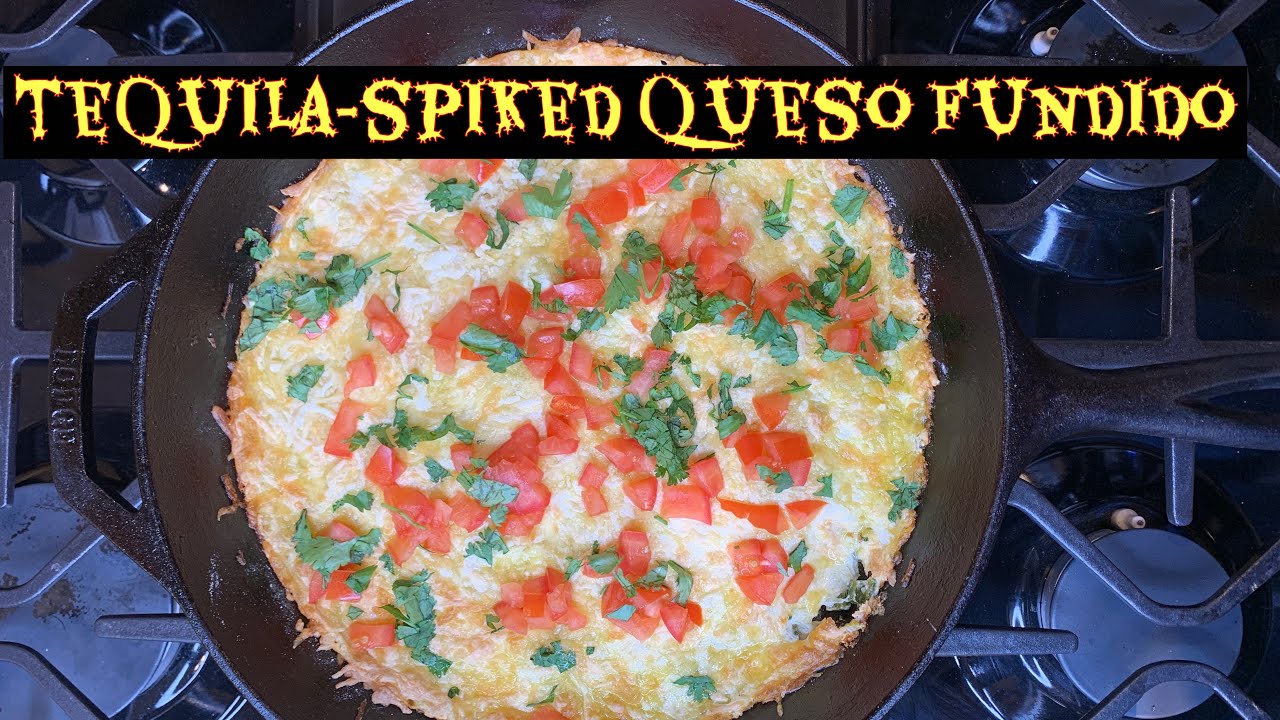 Tequila-Spiked Queso Fundido
