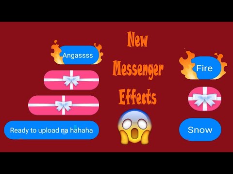 NEW MESSENGER UPDATE | CHAT EFFECTS!!!