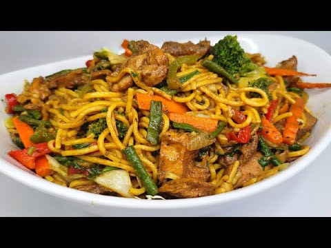 the best guyanese🇬🇾 chicken chowmein| recipe
