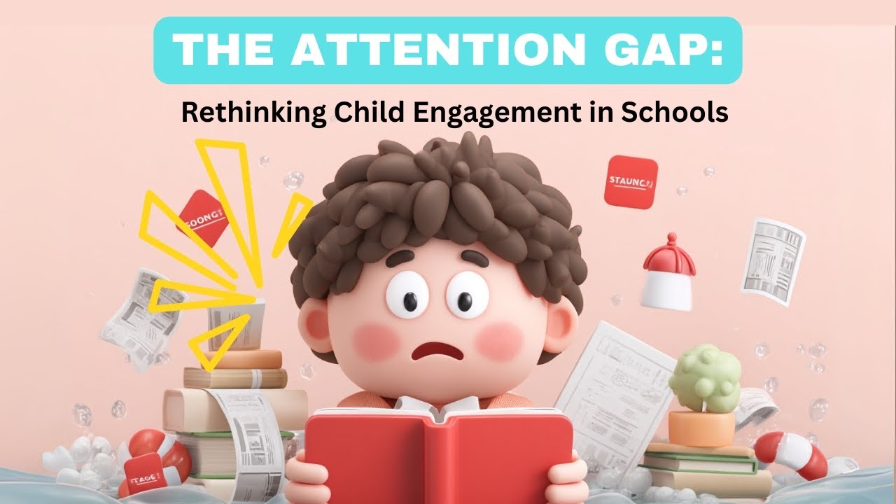 The Attention Gap : Rethinking How Children Learn | #learnity #learning to #learn #children #problem