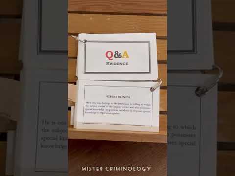Expert Witness | Evidence Discussion
