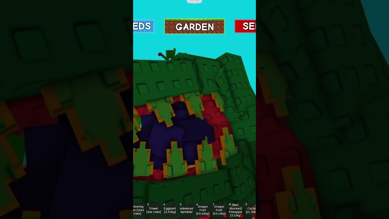 The new venus fly trap in grow a garden sell value 💀 #roblox #growagarden