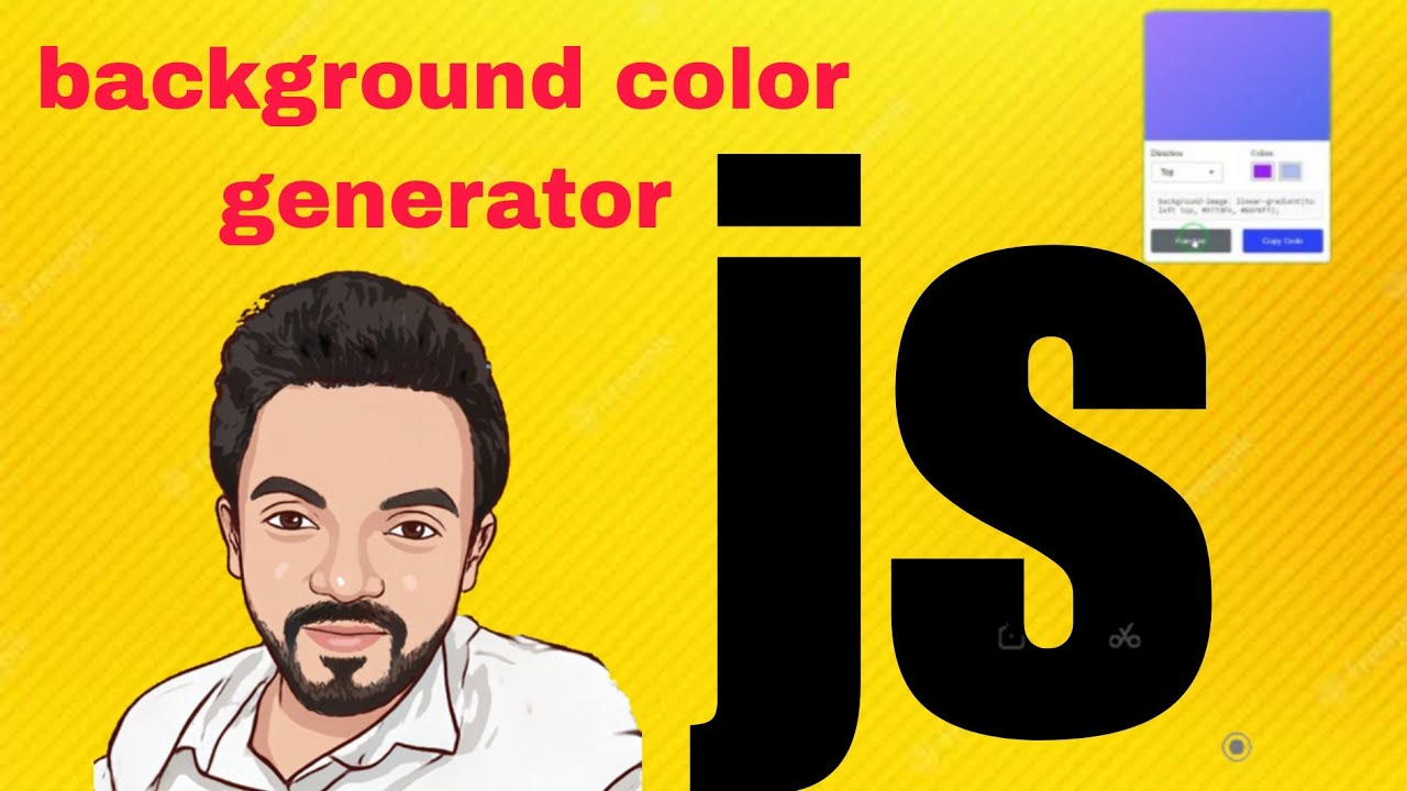 background-image generator using JavaScript