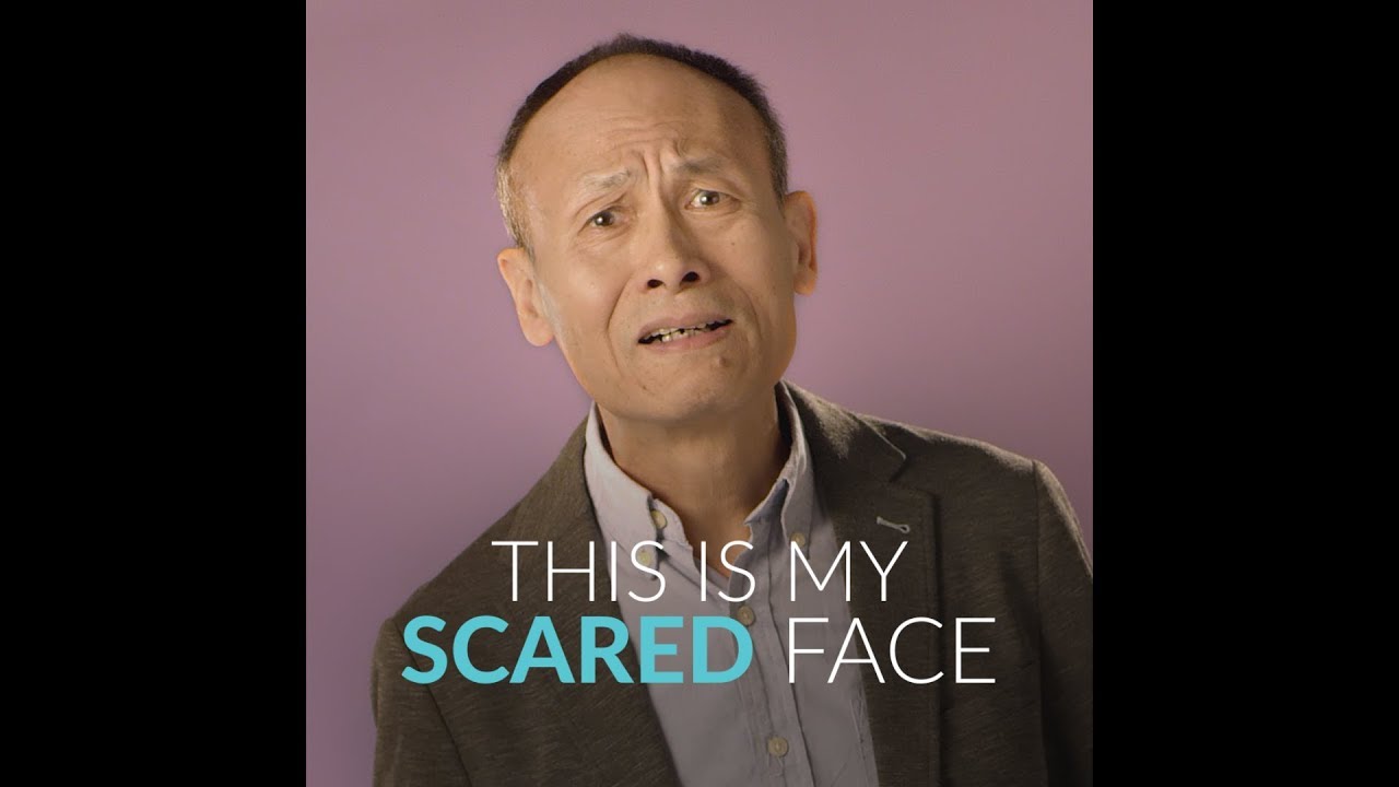 This is my scared face