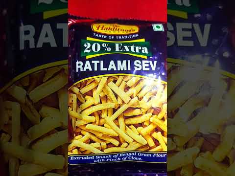 haldiram ratlami sev#haldiramnamkeen#youtubeshorts