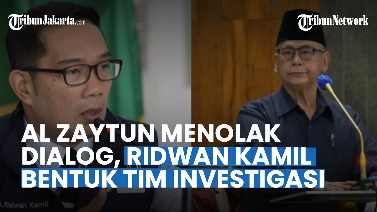 Ridwan Kamil Tindak TEGAS Al Zaytun! Pihak Panji Gumilang MENOLAK Dialog, RK Bentuk Tim ...