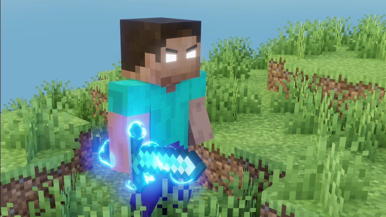 My First Blender Animation | Minecraft Blender Animation