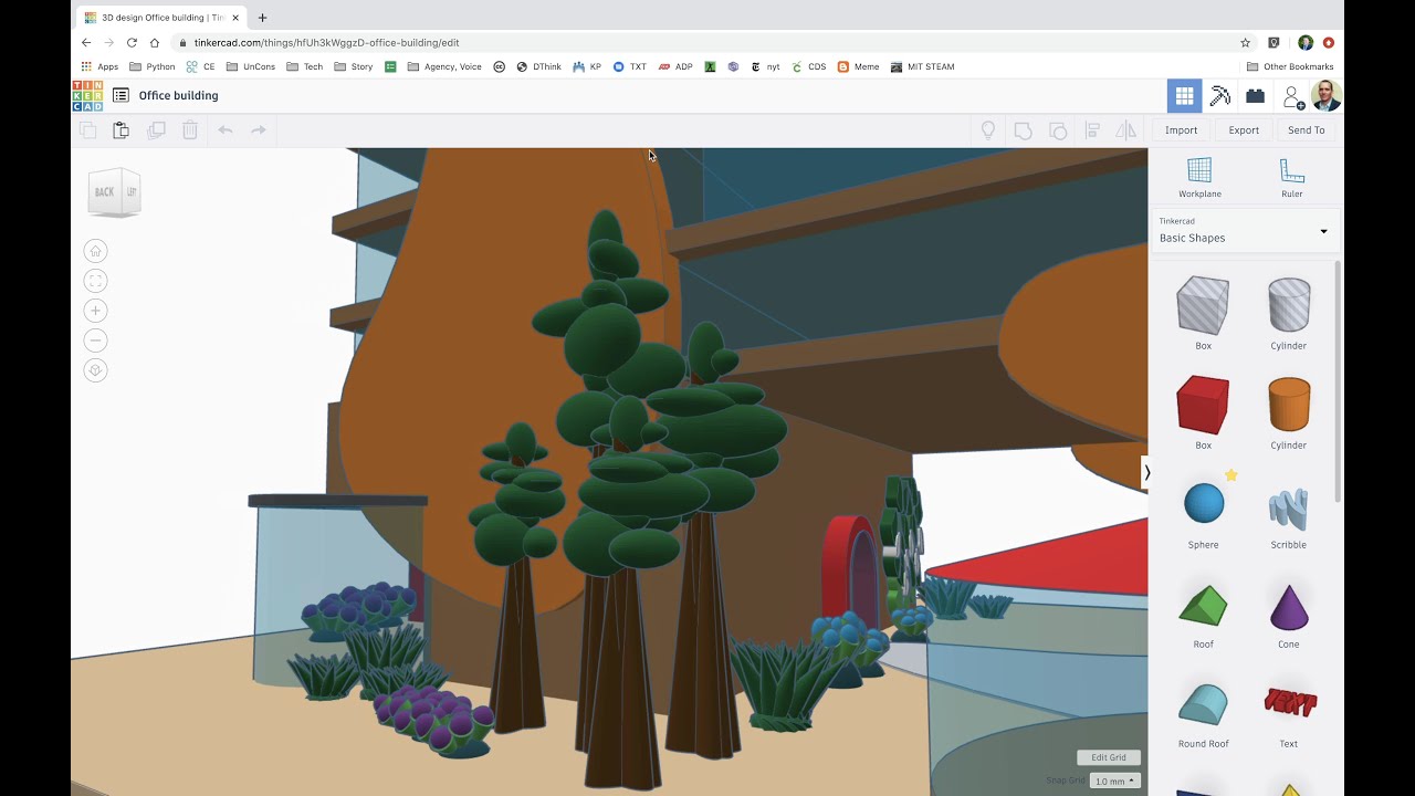 Plants--Trees, A Tinkercad Lightning Strike