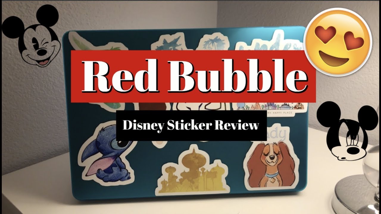 RedBubble Disney Sticker Review