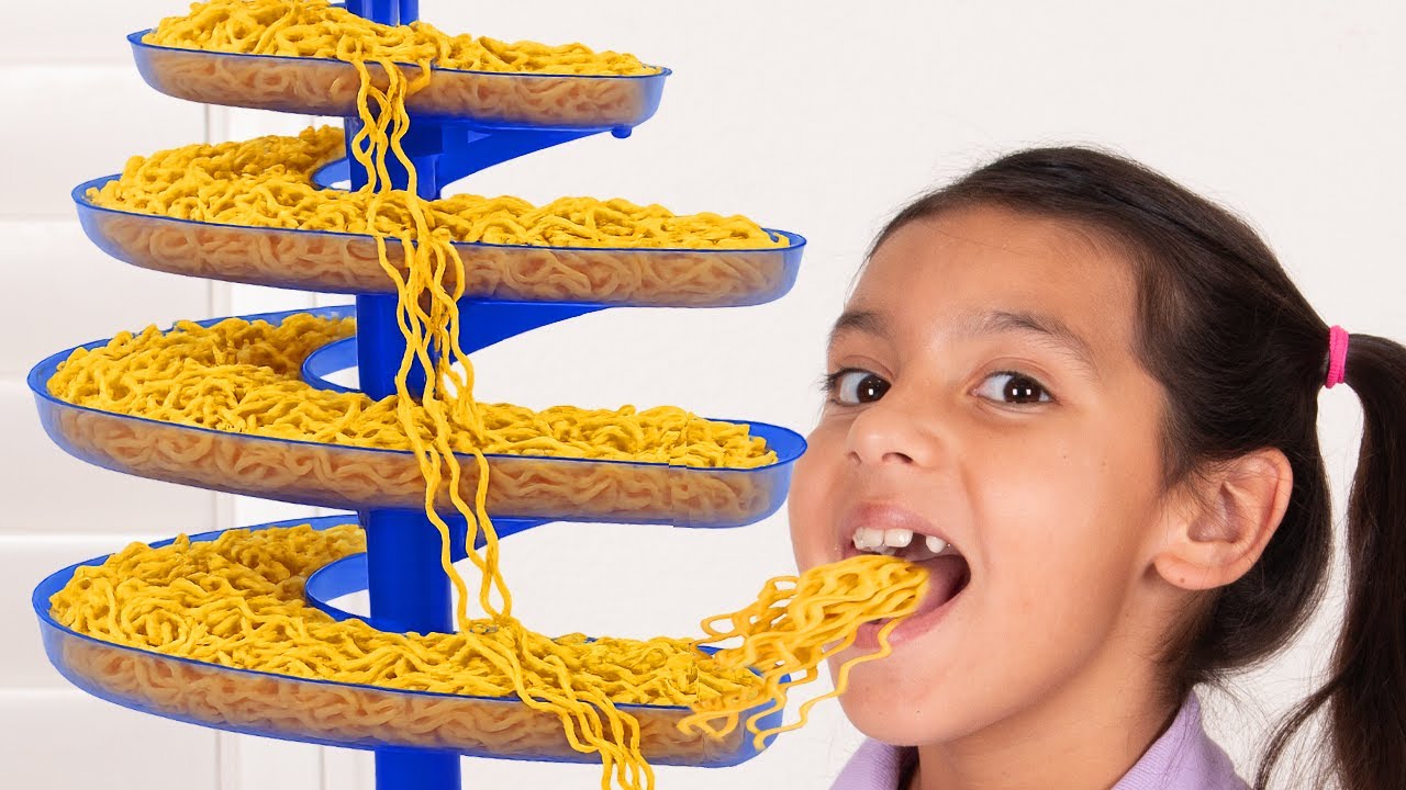 Wendy Charlotte & Ellie's Noodle Shop Adventure – Learn & Play!