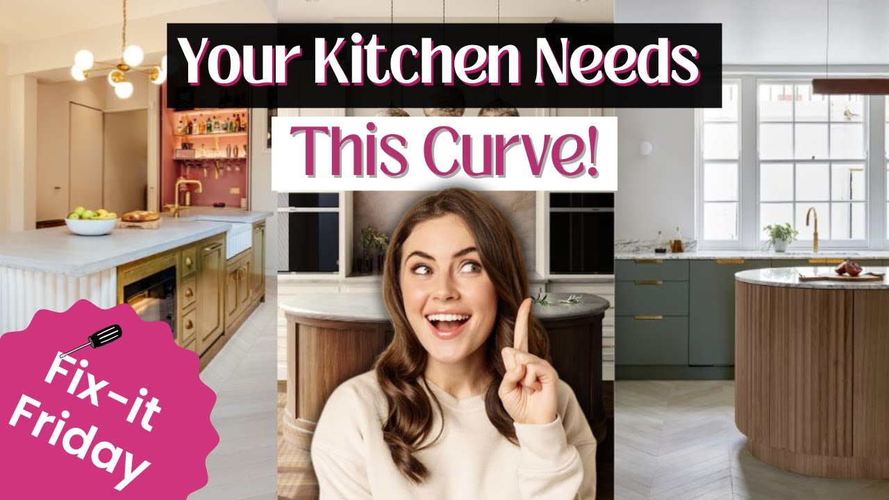 How to Design a Curved Kitchen Island | Modern Kitchen Design Tutorial with Foyr Neo