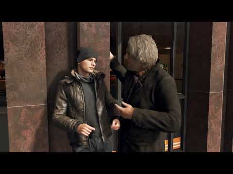 Detroit: Become Human. Hank/Connor. Hank and Connor on a date.