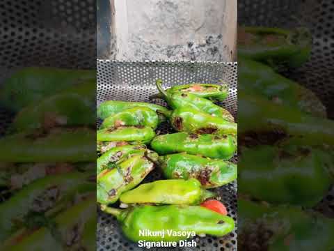 Smokey Salad Chillies #shorts #nikunjvasoya