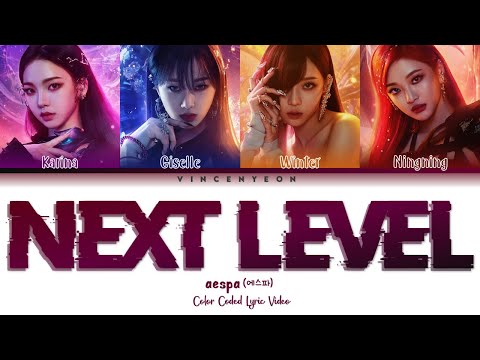 aespa (에스파) - Next Level (Color Coded Lyrics Eng/Rom/Han)