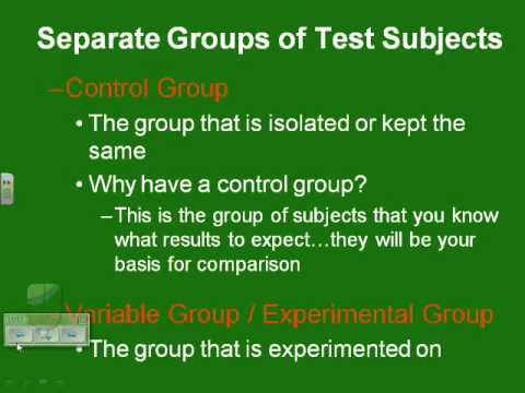 Scientific Method & Experimental Design