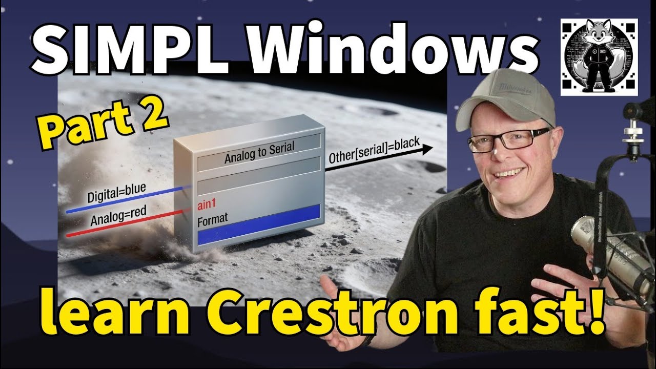 Crestron, A SIMPL Windows Primer Pt2 - programming for beginners