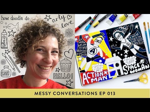 A Messy Conversation – follow the brush