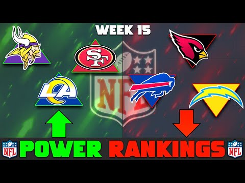 NFL Week 15 Power Rankings