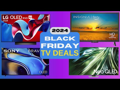Black Friday TV Deals 2024 [Don't Miss the Best OLED and Smart TV Campaigns!]
