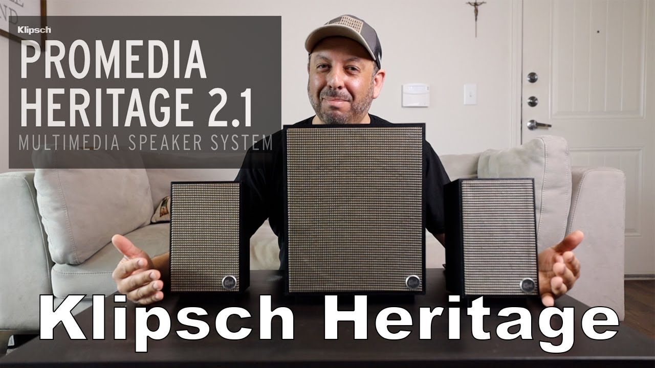 Loa vi tính Klipsch ProMedia Heritage - 2.1 - Màu nâu