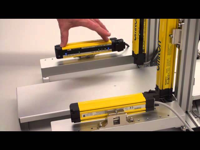 Omron Safety Light Curtain Safety Area Sensor - SF4C-F23 PANASONIC ...