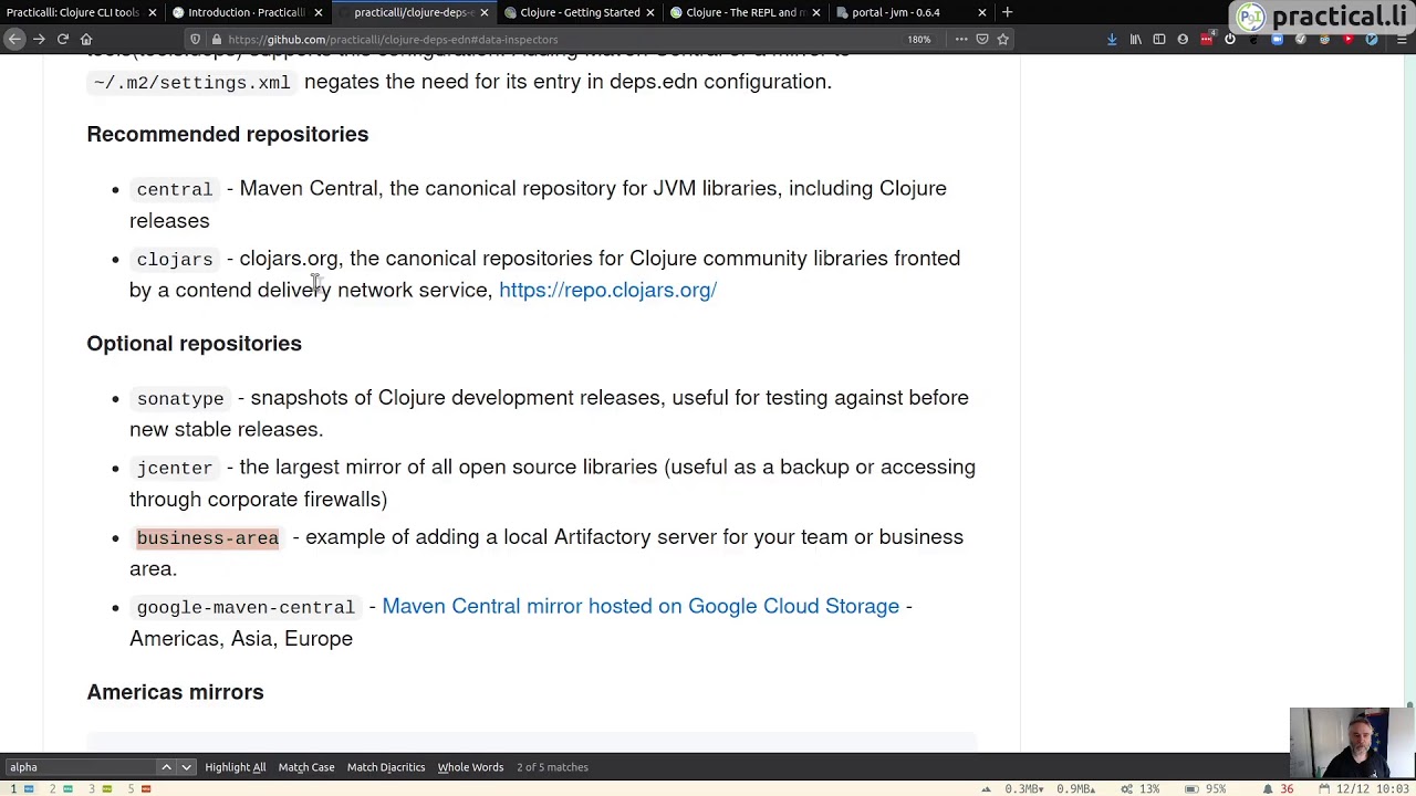 094 - Discussion on Clojure CLI tools and designing aliases