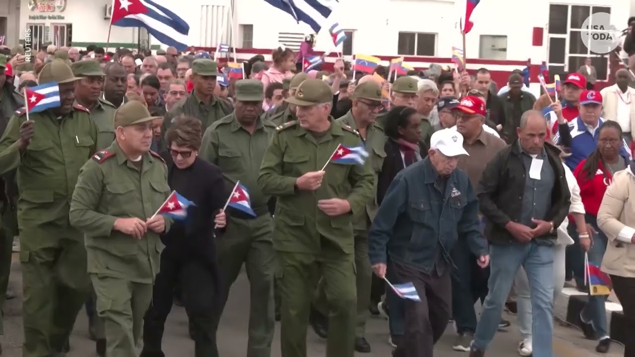 President Trump threatens countries with tariffs if they supply Cuba with oil