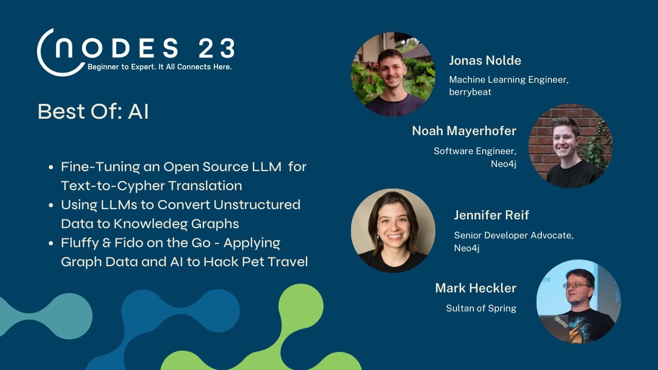 Video: Best of NODES 2023 - GenAI - Graph Database & Analytics