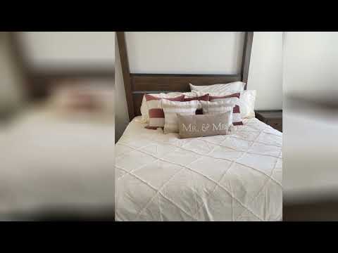 blue page Boho Neutral Decorative Throw Pillow Covers, Woven Tufted Pillows Cover for Couch Sofa