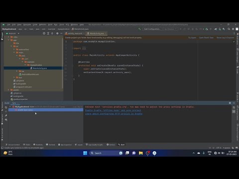 Gradle sync issue in Android studio