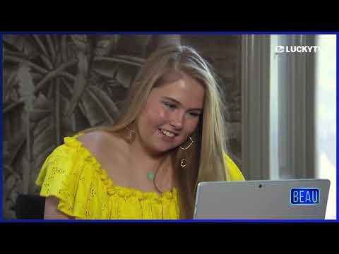 2020 12 07 LuckyTV Amalia viert haar verjaardag