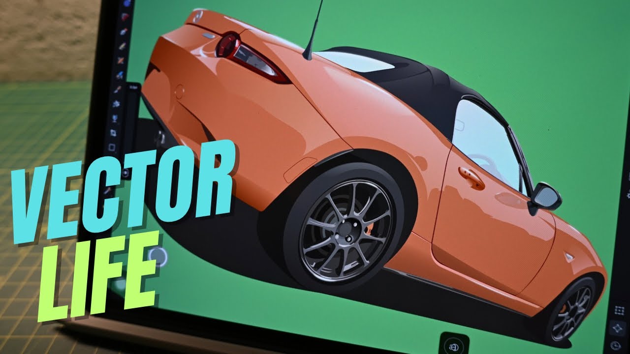 I Made 276 Selections In Affinity Designer To Make This Vector MX5