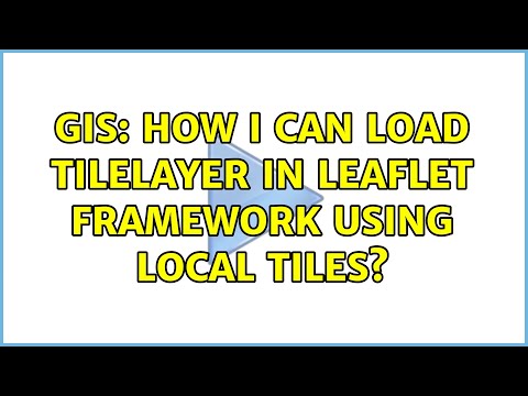 GIS: How I can load tileLayer in Leaflet framework using local tiles? (2 Solutions!!)