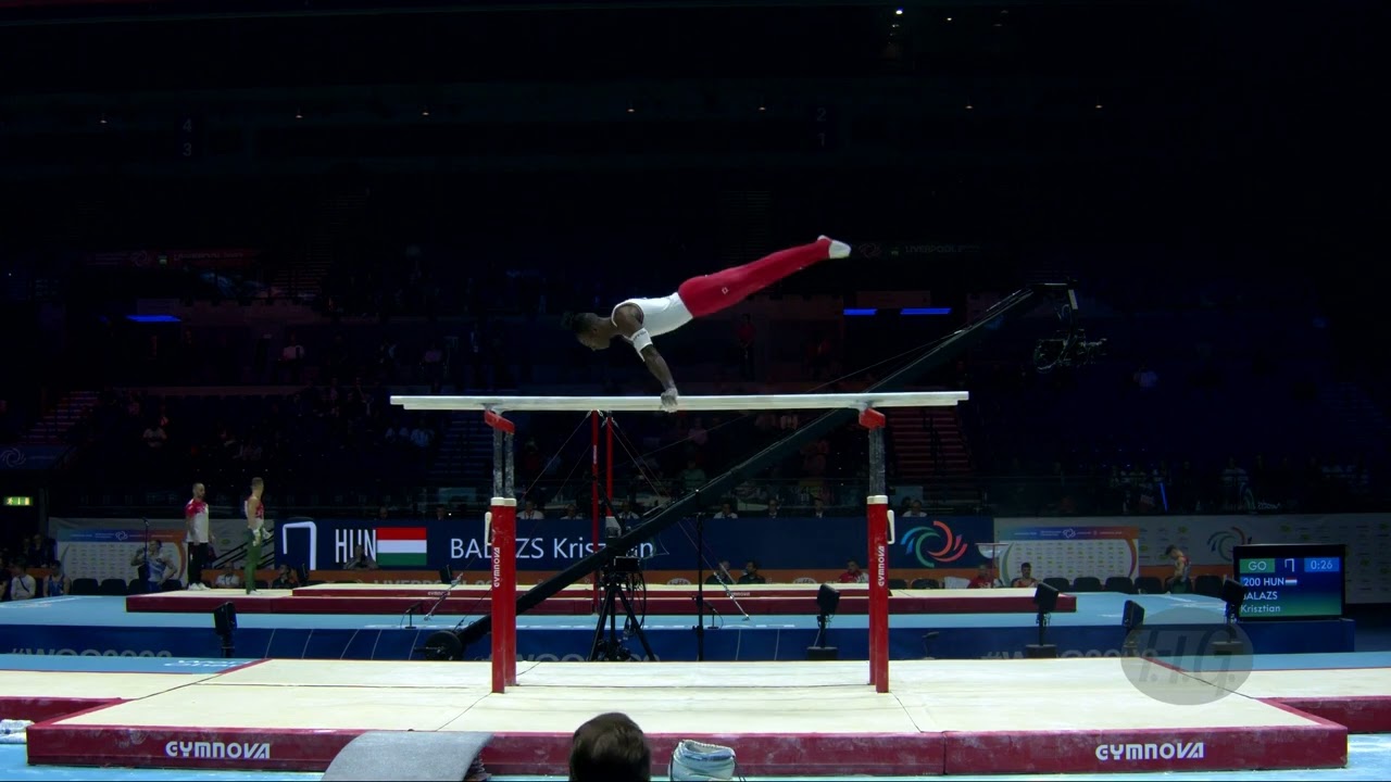 BERNARD Cameron-Lie (FRA) - 2022 Artistic Worlds, Liverpool (GBR) - Qualifications Parallel Bars