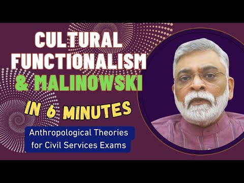 Exploring Cultural Functionalism And MALINOWSKI In Just 6 Minutes! | Anthropological Theories