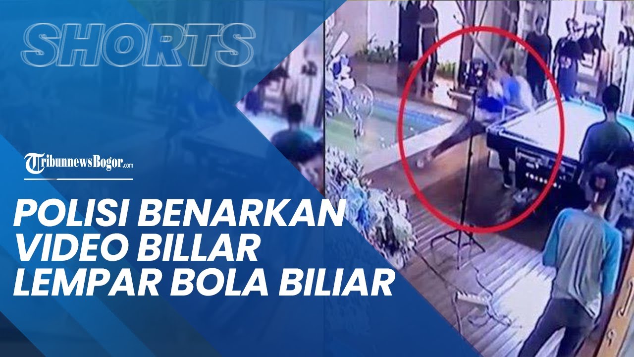 Polisi Benarkan Video CCTV Rizky Billar Lempar Bola Biliar ke Lesti ...