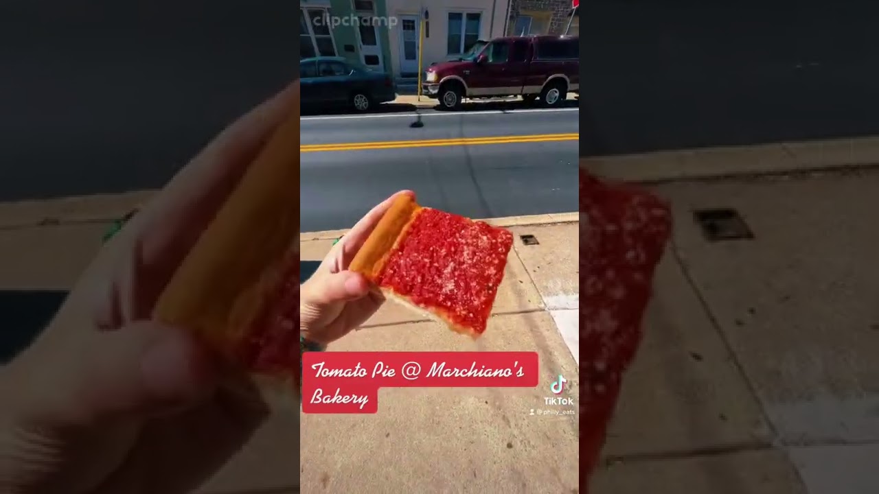 Tomato Pie @ Marchiano’s Bakery