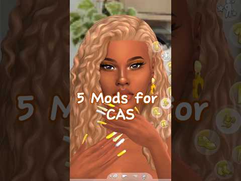 5 Useful CAS Mods 👠 #sims4 #sims4mods #sims4cc #sims4gameplay #sims4cas