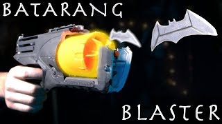 Make A $15 JUSTICE LEAGUE BATARANG BLASTER!!!