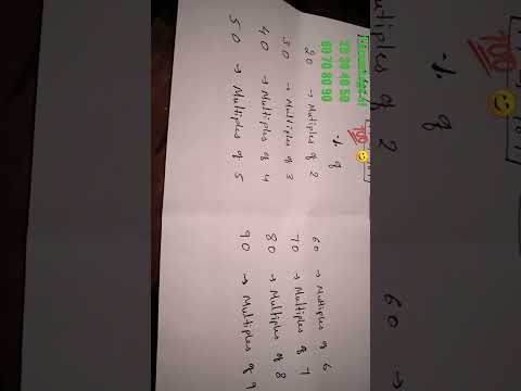 pecentages of 20,30,40,50,60,70,80,90 |percentage tricks |percentage_math #logic #shorts