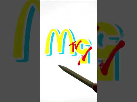 Combining even more famous logos! #logodesign #mashup #redesign #procreate #shorts #combined #logos
