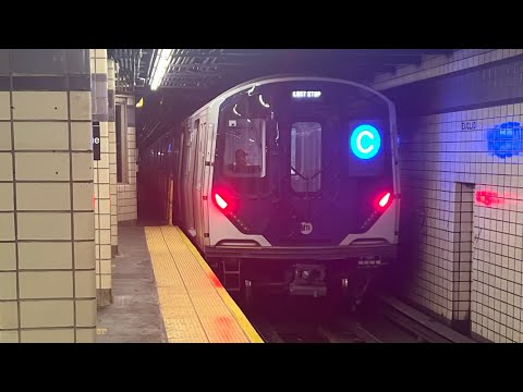 NYCT- R211T at Euclid Avenue and Time Square