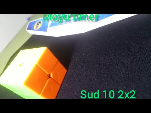 Tips Sud10 2x2 By Moyu Timer: TM CUBER