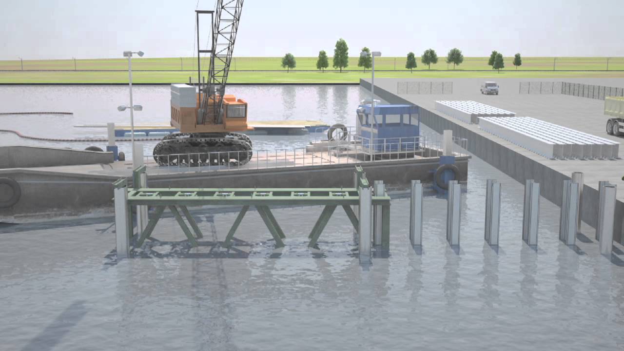ArcelorMittal HZM-AZ Sheet Piling Harbour Construction FR